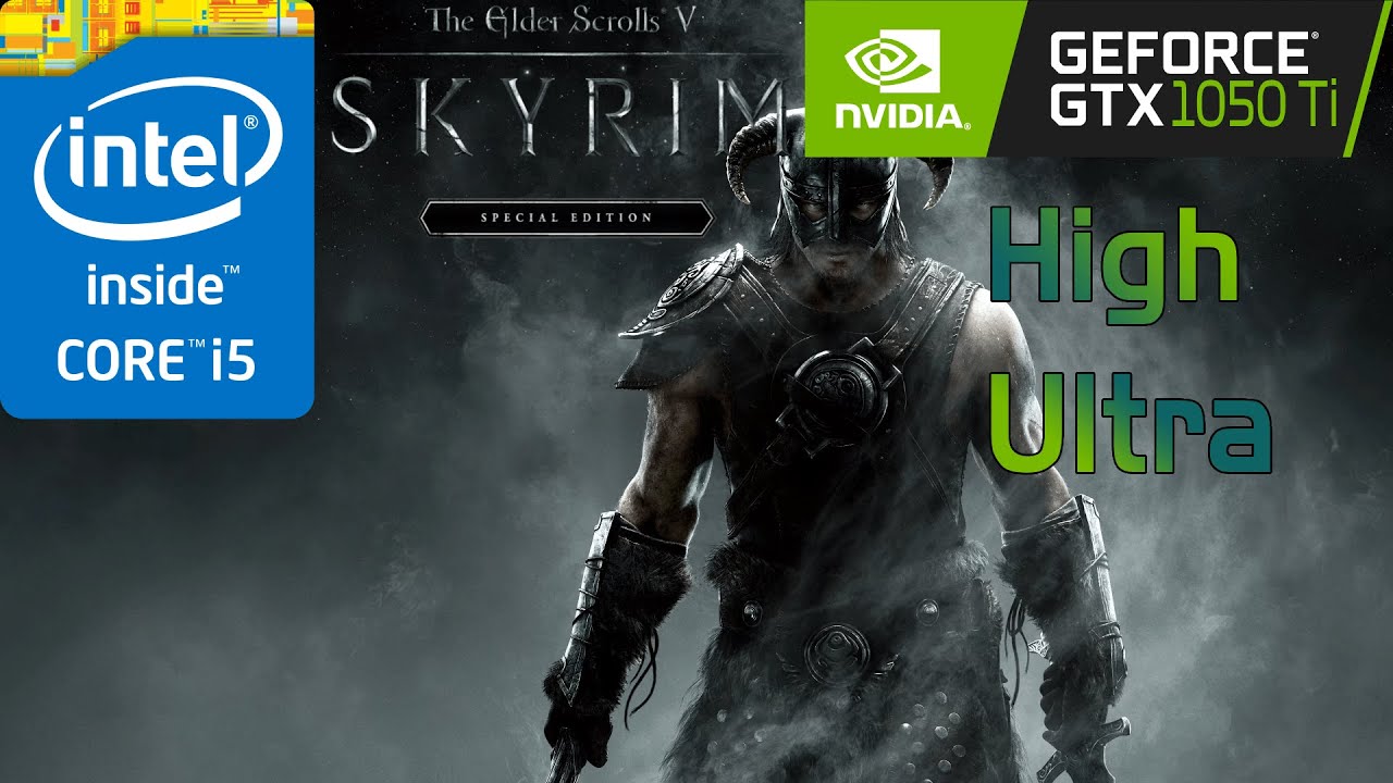GTX 1050 Ti | Skyrim - 1080p - Ultra, High, Medium, Low - YouTube