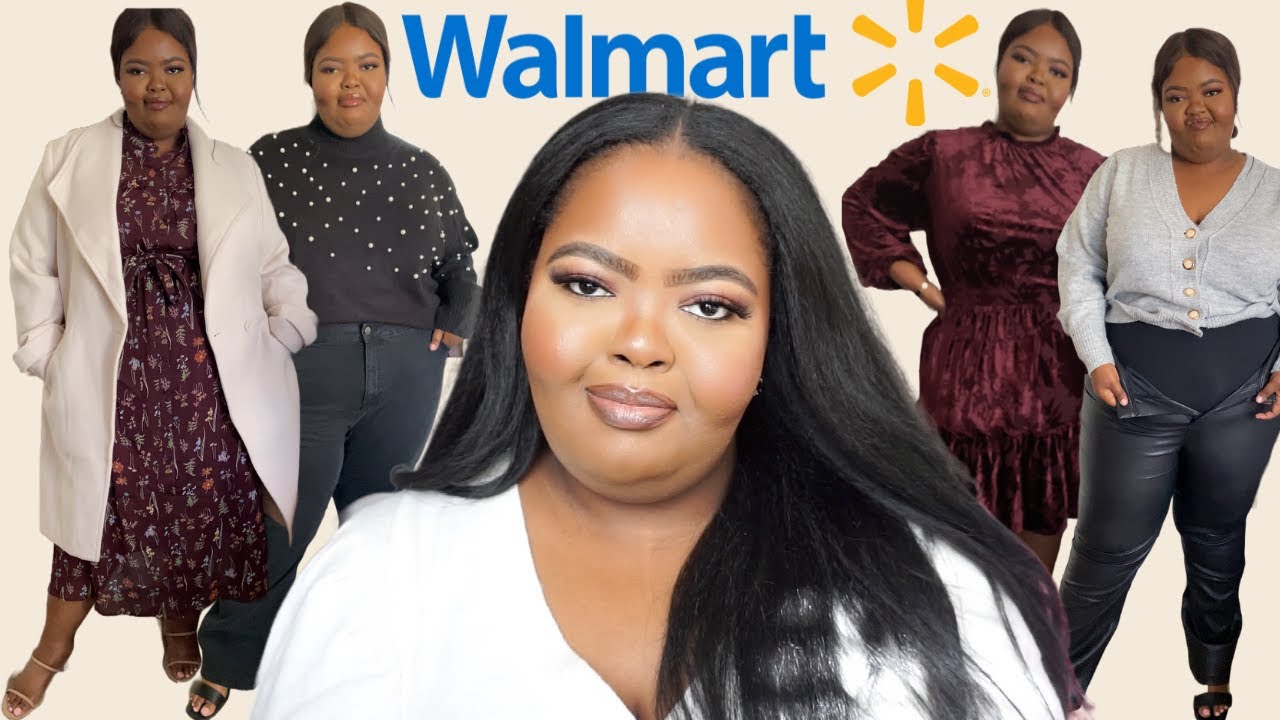 Walmart plus size try on haul fall winter finds | Jane kimani - YouTube