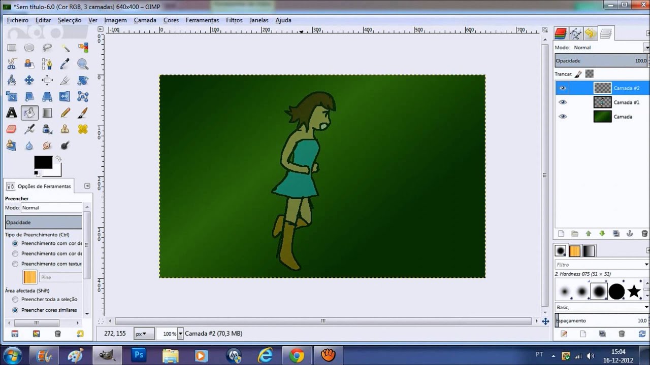 How to make a running animation on GIMP 2.8 and WMM - YouTube