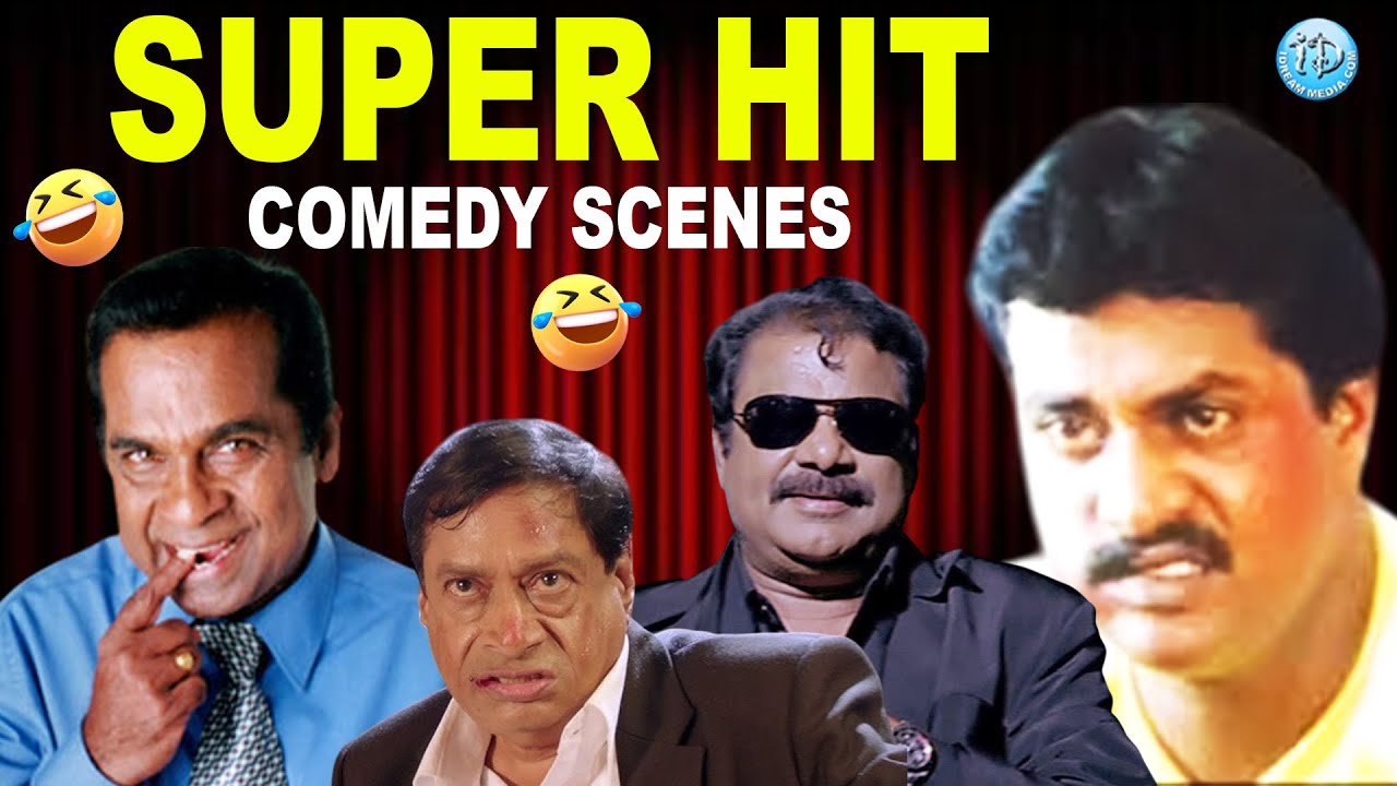 All Time Hilarious Comedy Scenes | Telugu Movie Comedy Scenes | iDream ...