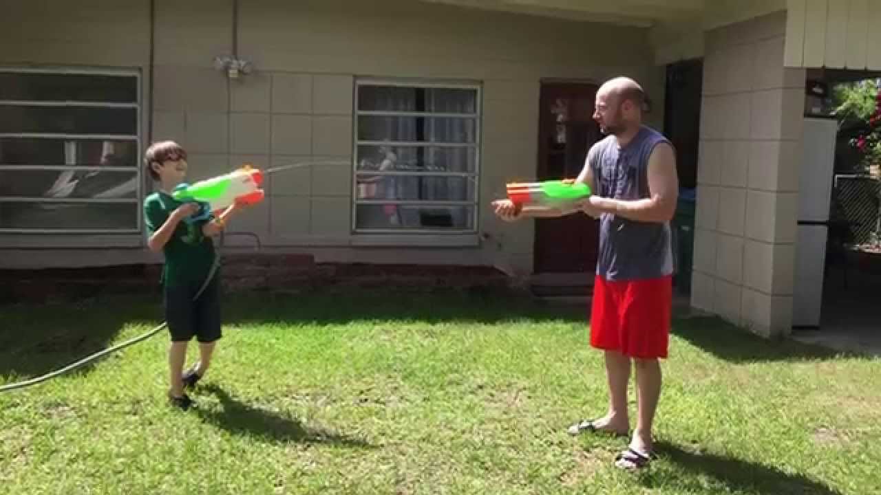 Super Soakers Testing - YouTube
