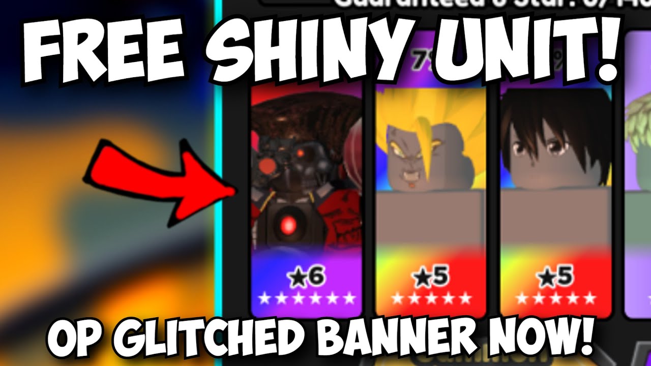 OP GLITCHED ASTD BANNER! FREE SHINY UNIT! GET IN NOW!!! | ALL STAR ...