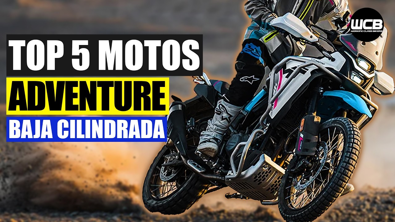 Las 5 Mejores MOTOS TRAIL/ADVENTURE de BAJA CILINDRADA 2024 - YouTube