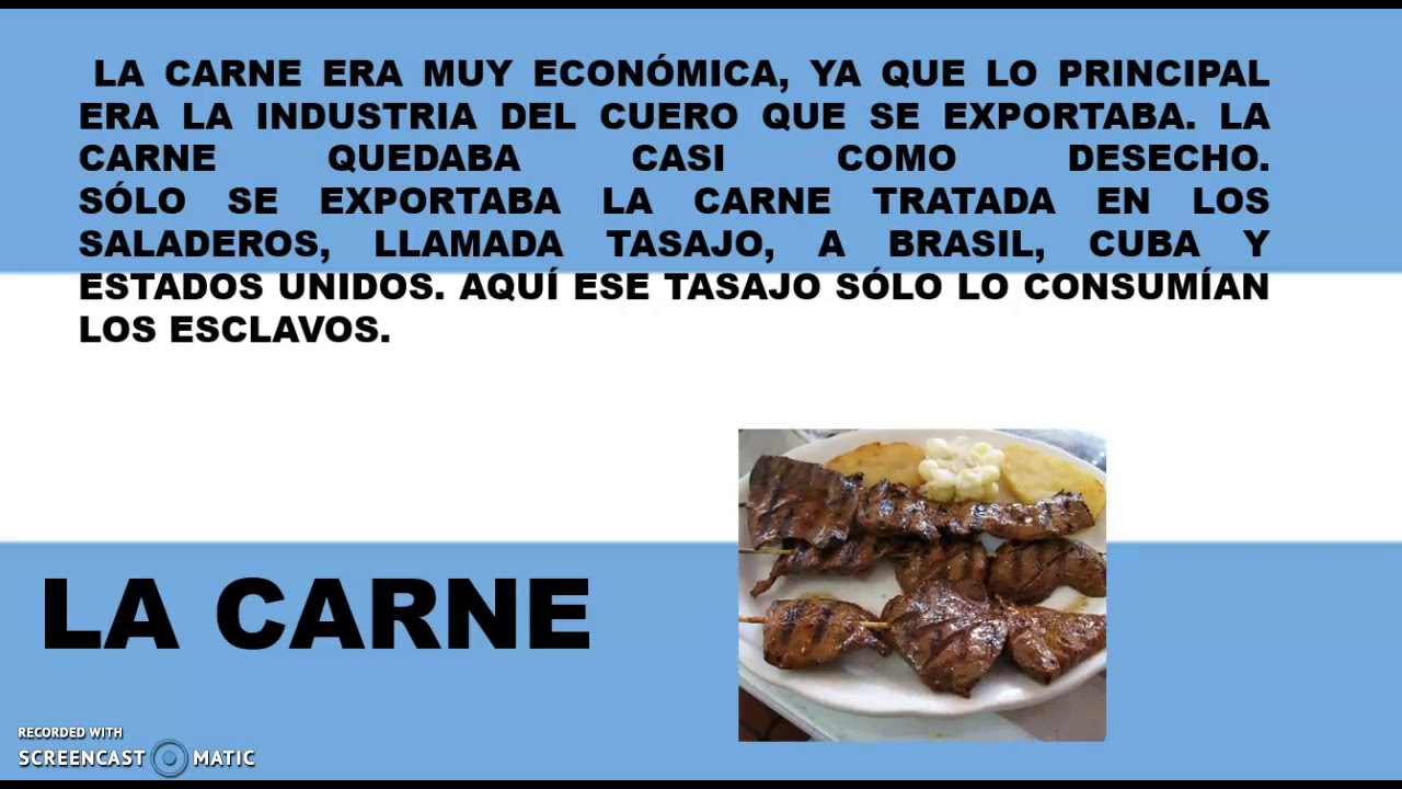 Comidas en la época colonial - YouTube