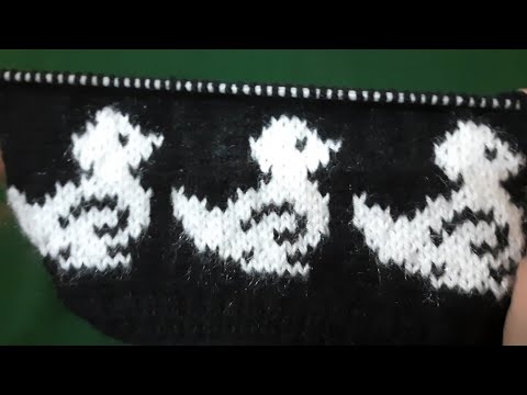 Bird design for sweater - YouTube