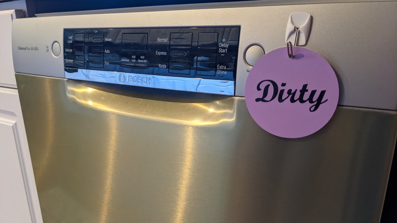 Clean/Dirty Dishwasher Sign | DIY - YouTube
