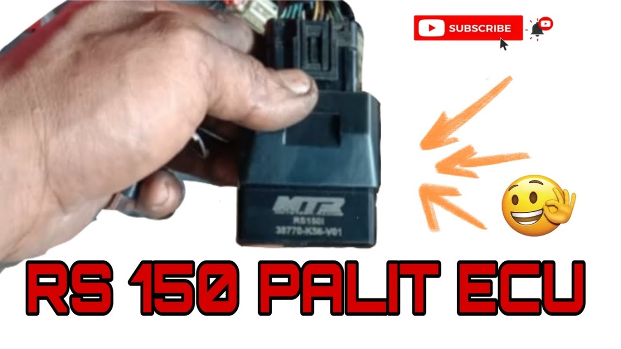 RS150 PALIT ECU - YouTube