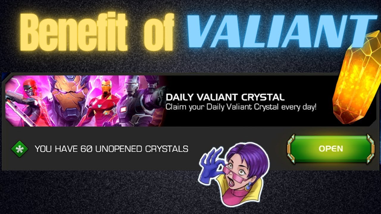 60 Daily Valiant Crystals, Benefits of Becoming Valiant Hearthacker ...