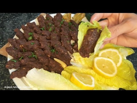 #cevizliçiğköftetarifi BOL ACILI LOKANTA USULÜ CEVİZLİ ÇİĞ KÖFTE 💯TOPAK TOPAK YENİR😃#çiğköfte