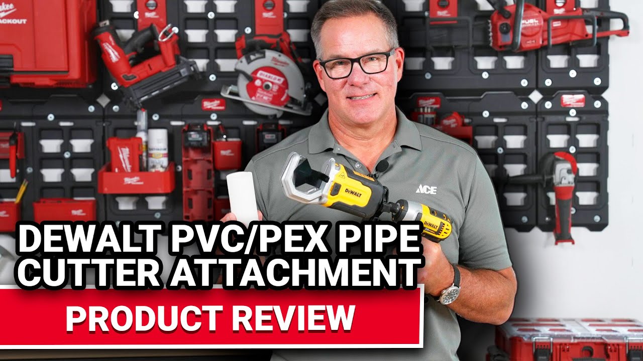 DeWalt PVC/PEX Pipe Cutter Attachment Product Review - Ace Hardware ...