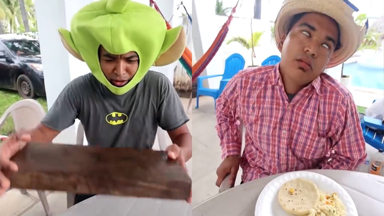 LARIN QUIERE COMER PALO DE MADERA | NUEVOS TIKTOK DE LARIN, Erin Degan ...
