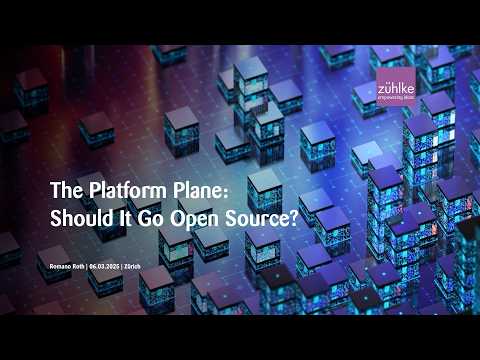 The Zühlke Platform Plane - Should it go open source? - YouTube