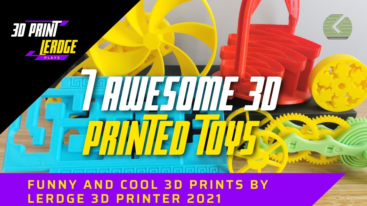7 Awesome 3D Printed Toys for kids 2021| funny and cool 3D Prints BY ...