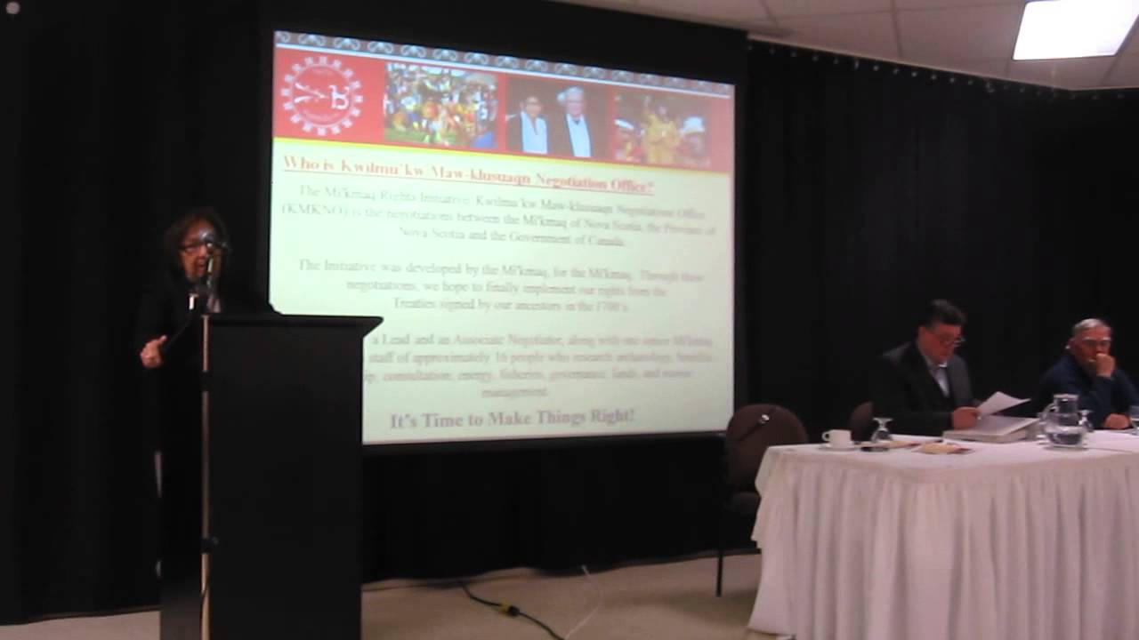 Viola Robinson of KMKNO marketing the "Made-In-NS-Process" @ MB2. - YouTube