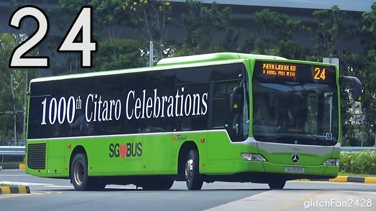 [SBST] 1000th Citaro - SG1000G on Service 24 - Mercedes Benz Citaro ...