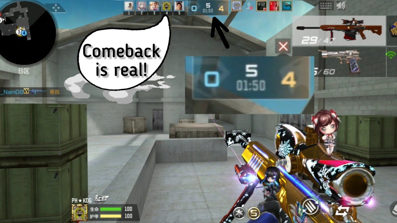 COMEBACK IS REAL | CrossFire Mobile - YouTube