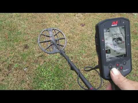 Minelab Manticore under power lines demo - YouTube