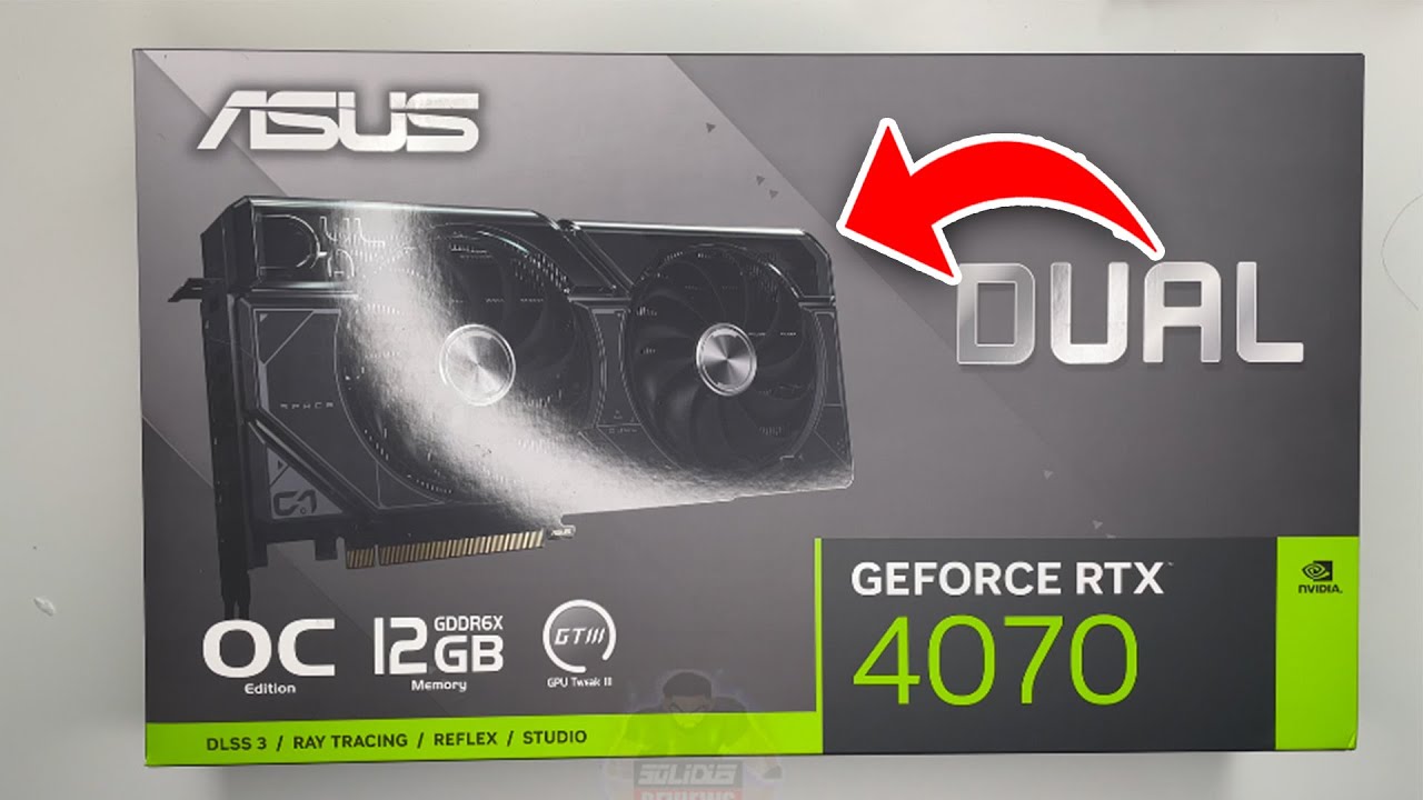 ASUS Dual GeForce® RTX 4070 OC Edition Unboxing! - YouTube