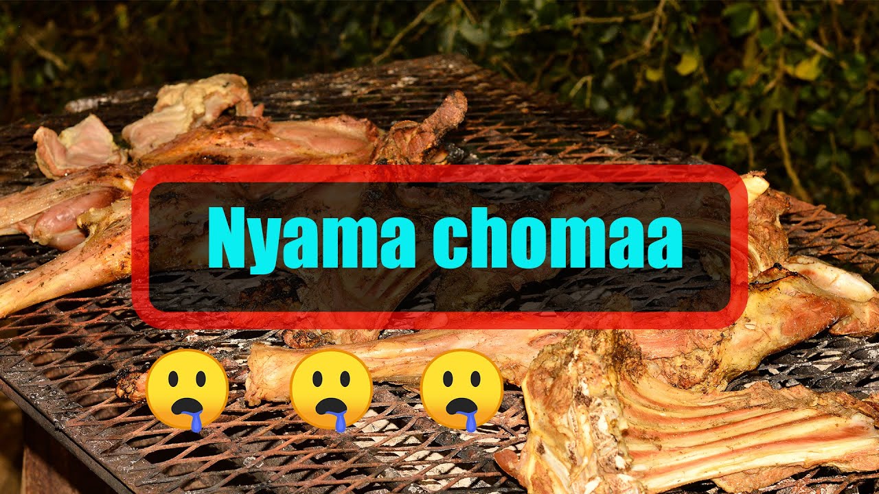 (NYAMA CHOMA)HOW TO SLAUGHTER AND GRILL ROAST GOAT ATA HOME/ Mbuzi ...