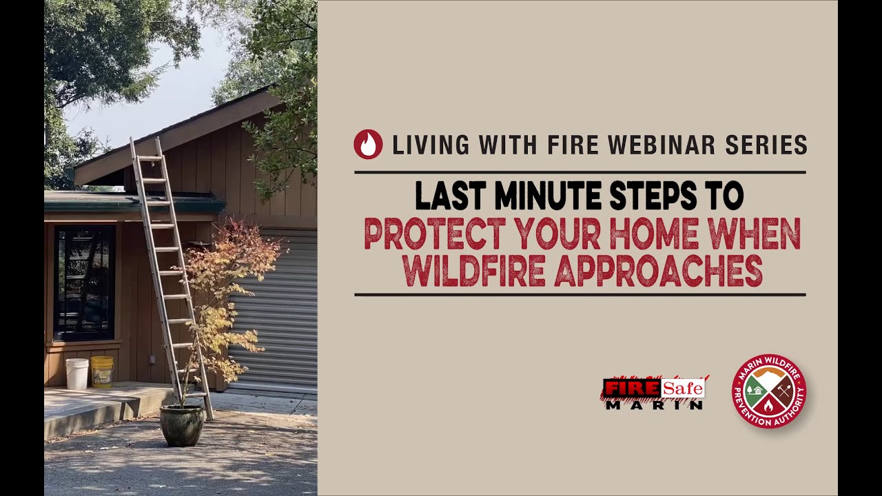 What to do when a wildfire is near your house... - YouTube