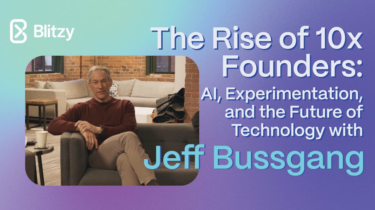 The Rise of 10X Founders with Jeff Bussgang - YouTube