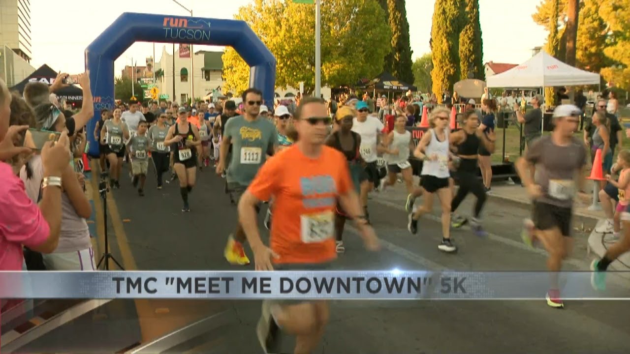TMC's 'Meet Me Downtown" 5k brought together an estimated 1500 runners ...