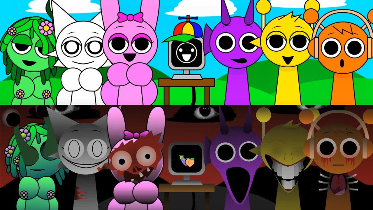 Sprunki sus mod🫨The characters Look Incredibly Striking and Stylish!🔥🎭 ...