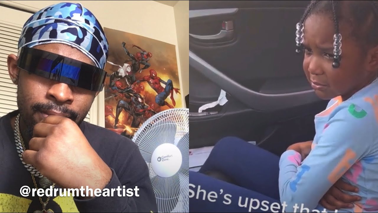 LITTLE GIRL CRYING WHILE MOM RECORDS HER FOR TIK TOK - YouTube