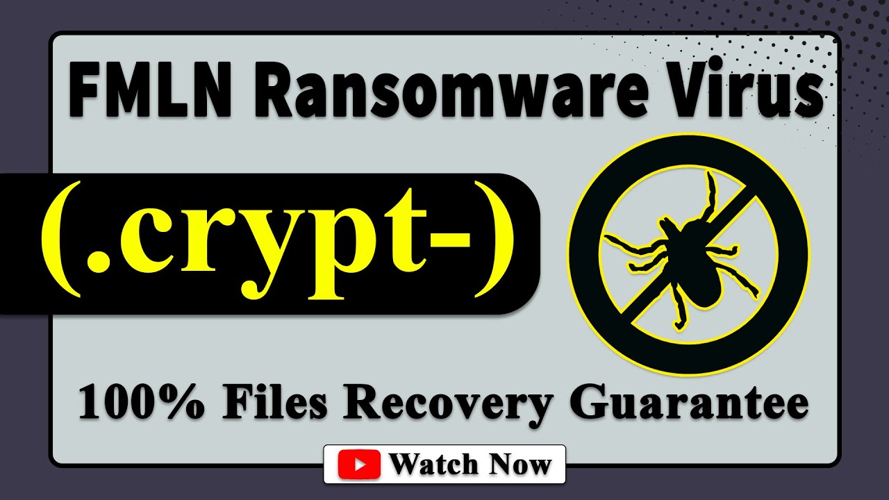|| SOLVED 🔘|| FMLN (.crypt-) ransomware virus - removal and decryption ...