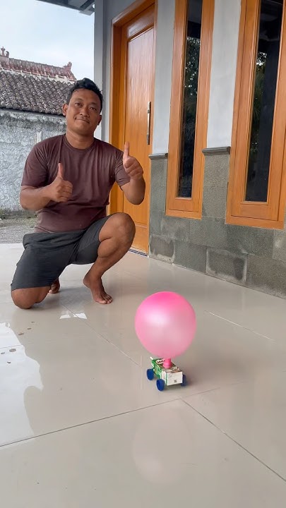 Mobil tenaga balon dari bungkus susu kotak #susukotak #craft #diy #mobil #balon - YouTube
