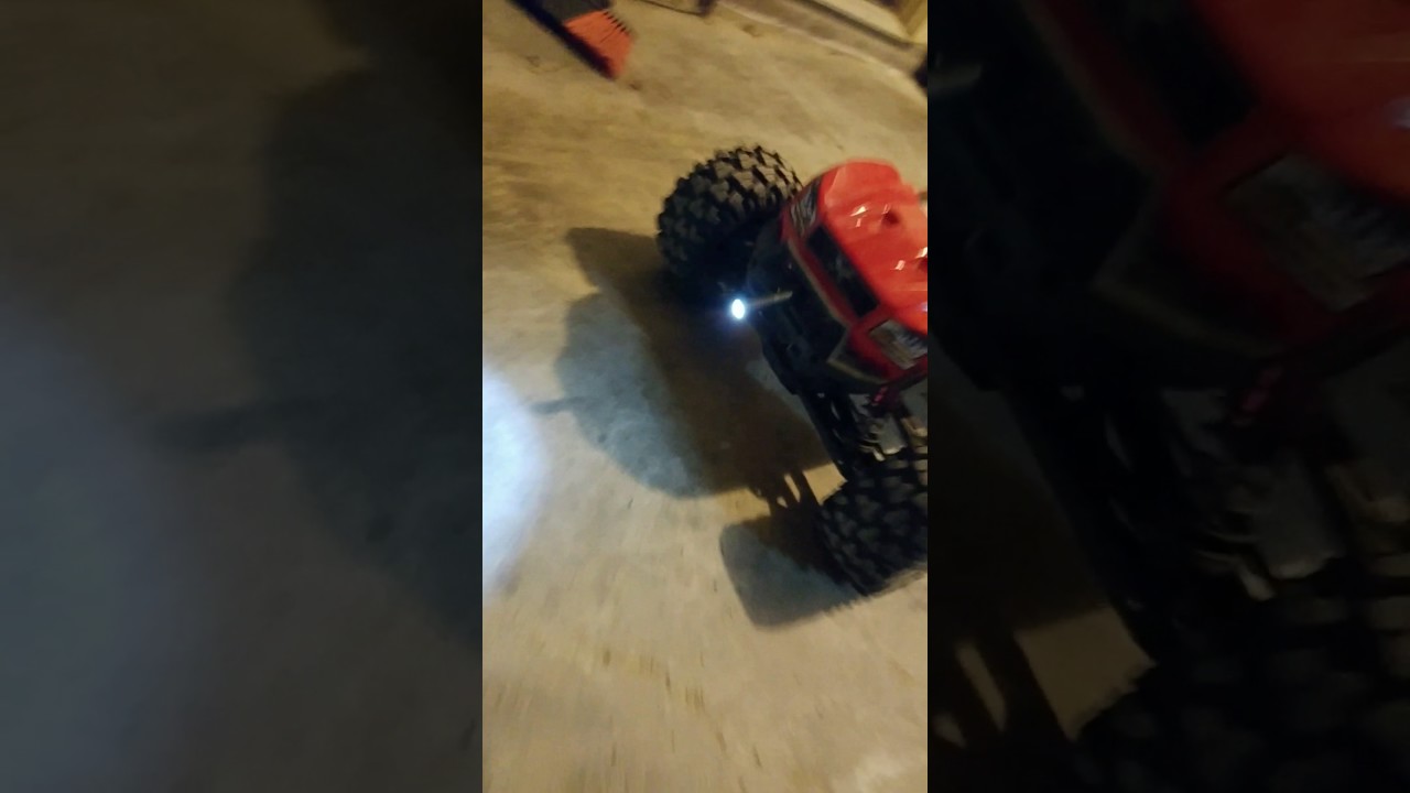 XMAXX snap-on edition with flash light head lights - YouTube