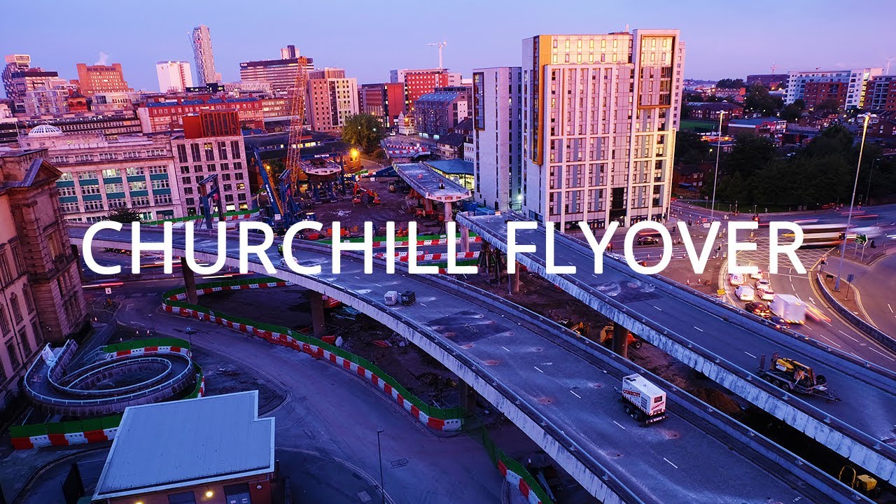 Churchill Flyover Liverpool - Time Lapse UK - YouTube