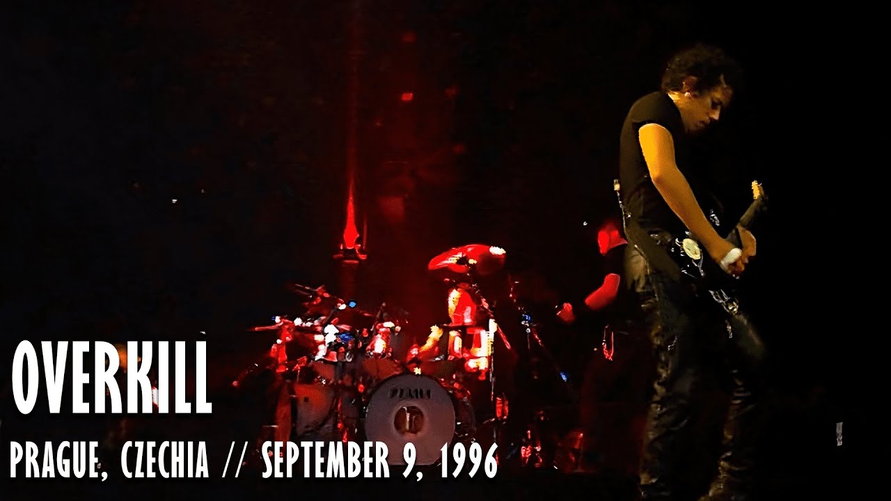 Metallica: Overkill (Prague, Czechia - September 9, 1996) (MetOnTour Edit) - YouTube