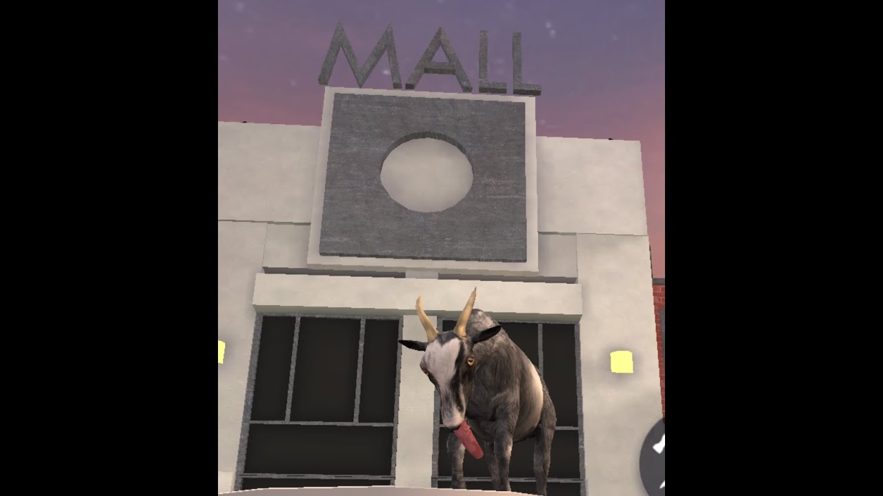 The REASON I DON’T Go In The MALL In Goat Simulator GOATZ - YouTube