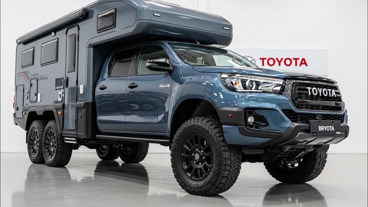 2027 Toyota Hike Cruze 6x6 Motor Home Camper | Ultimate Off-Road Luxury ...
