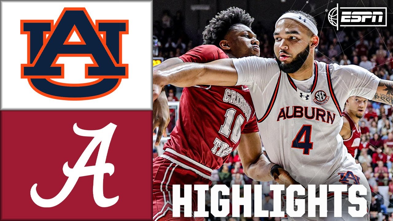 Auburn Tigers vs. Alabama Crimson Tide | Full Game Highlights | ESPN ...