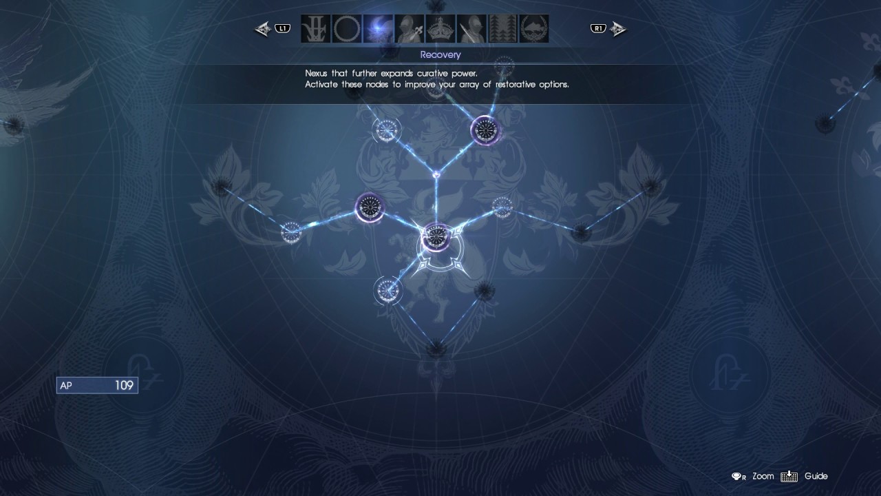 Final Fantasy XV - Ascension, Your Upgrade Tree - YouTube