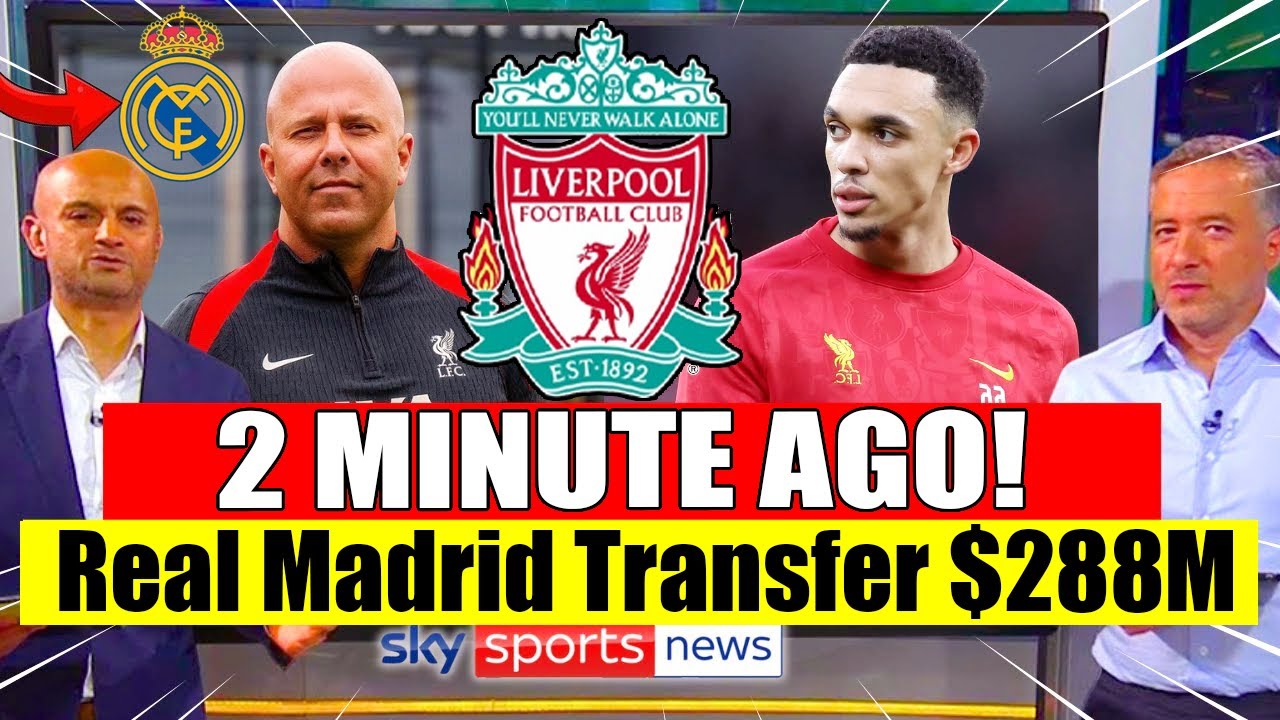 TRENT ALEXANDER-ARNOLD COULD FOLLOW ME TO REAL MADRID BUT LIVERPOOL ...