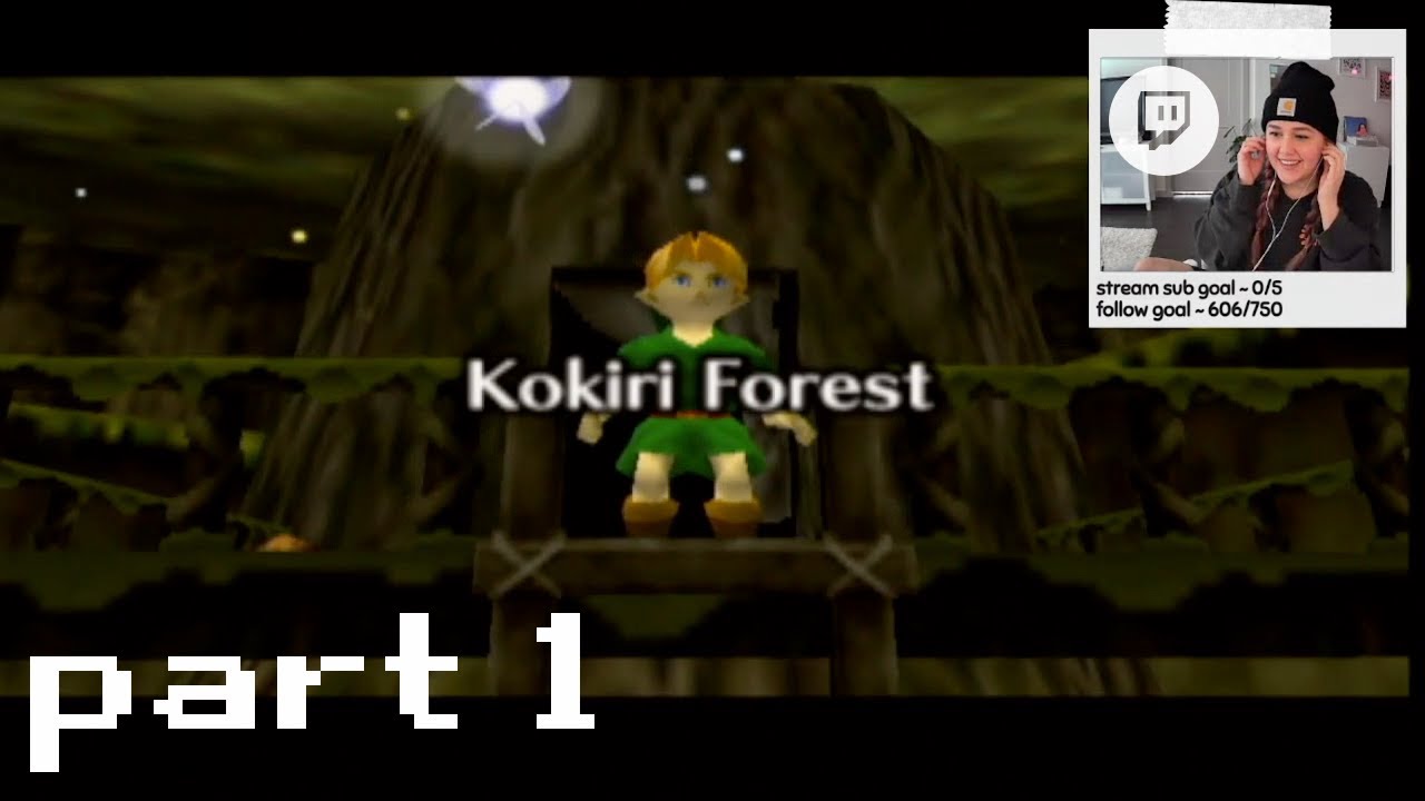 ocarina of time first playthrough + full gameplay part 1: kokiri forest ...