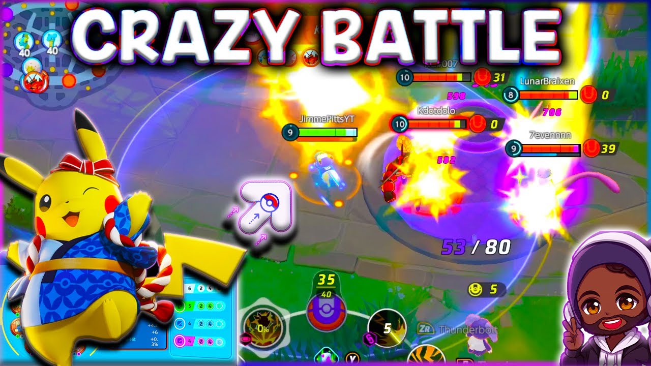 this battle was NEVER ENDING...⚡ | Pokemon unite master ranked gameplay ...