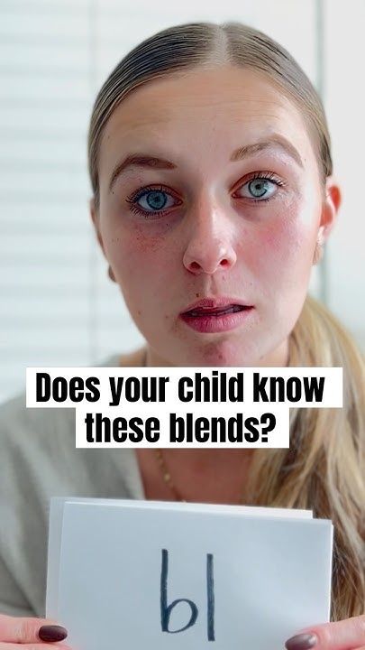 Does your child know these blends? #blends #parenttips #sounds #readingtips - YouTube
