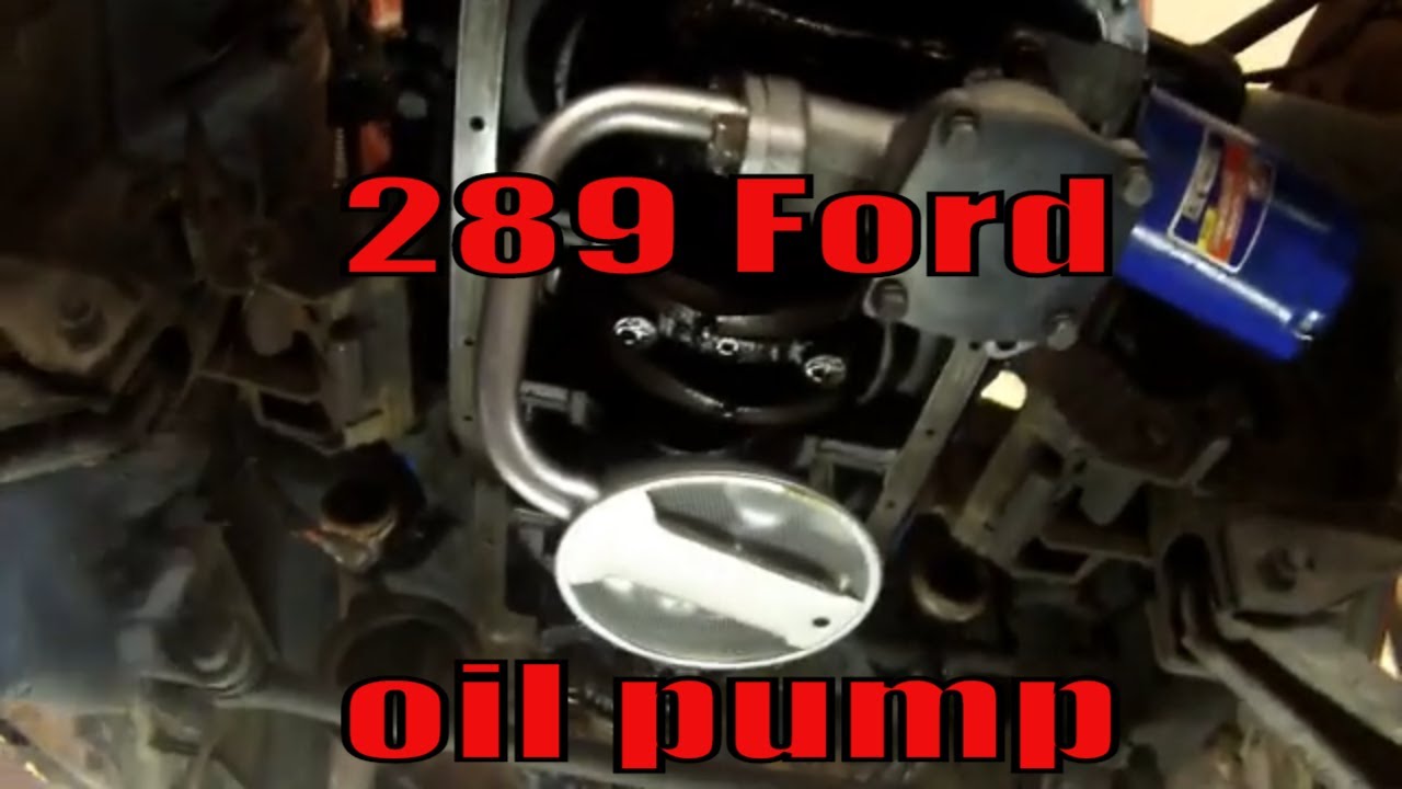 How To Install Oil Pump On 1966 Ford Mustang 289 YouTube