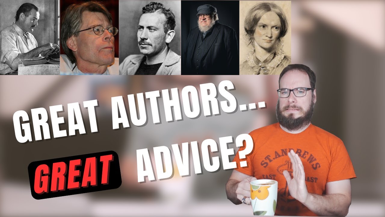 Do Great Authors Give TERRIBLE Writing Advice? - YouTube