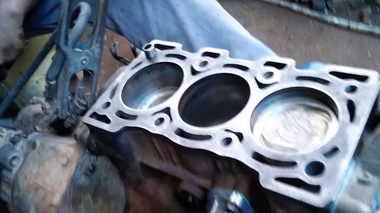 Engine without head - YouTube