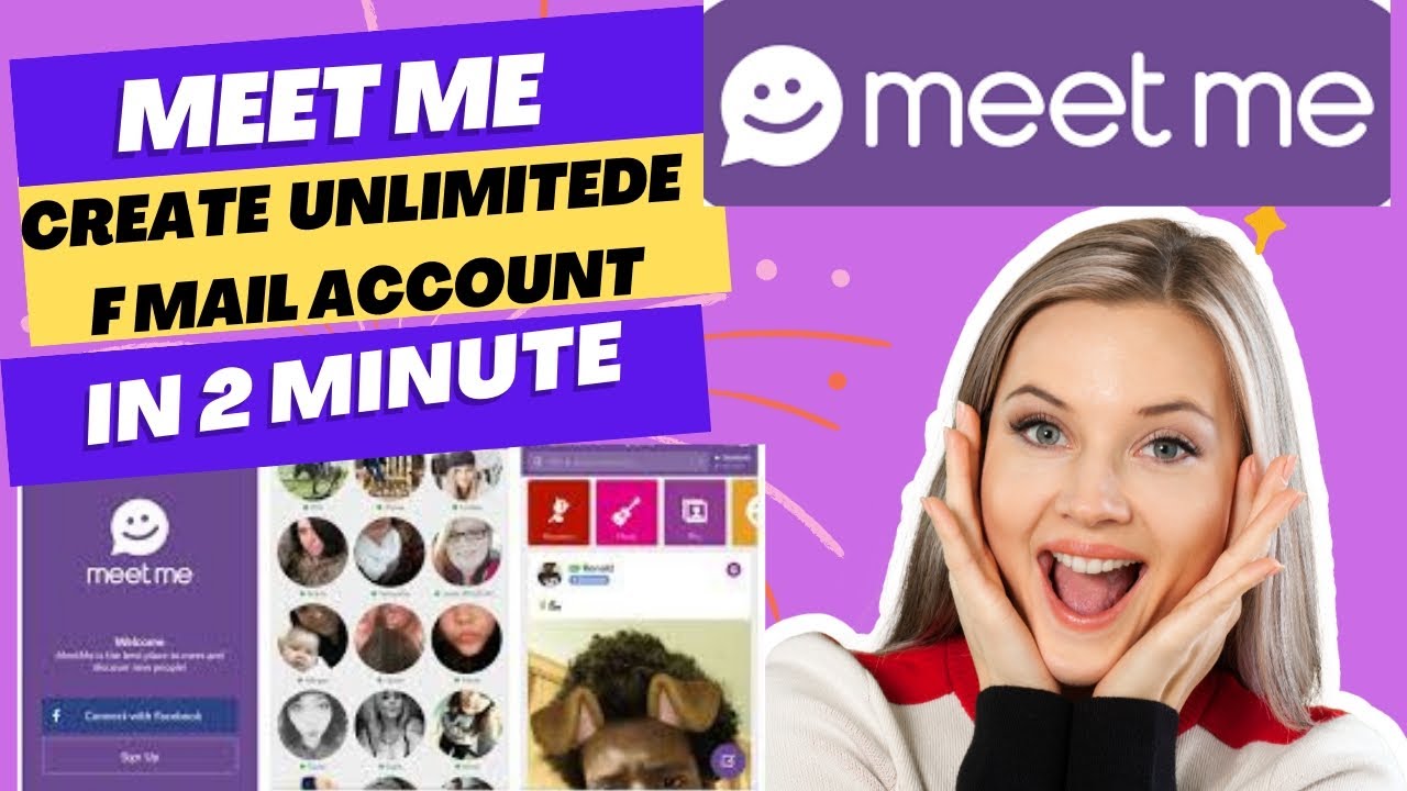 Create unlimited meetme femail account -2023 new method - YouTube