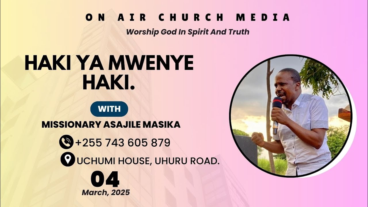HAKI ZA MWENYE HAKI, 04th MARCH 2025. - YouTube
