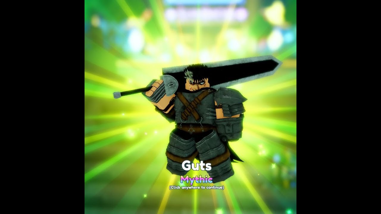 Getting Guts in Anime Adventure! - YouTube