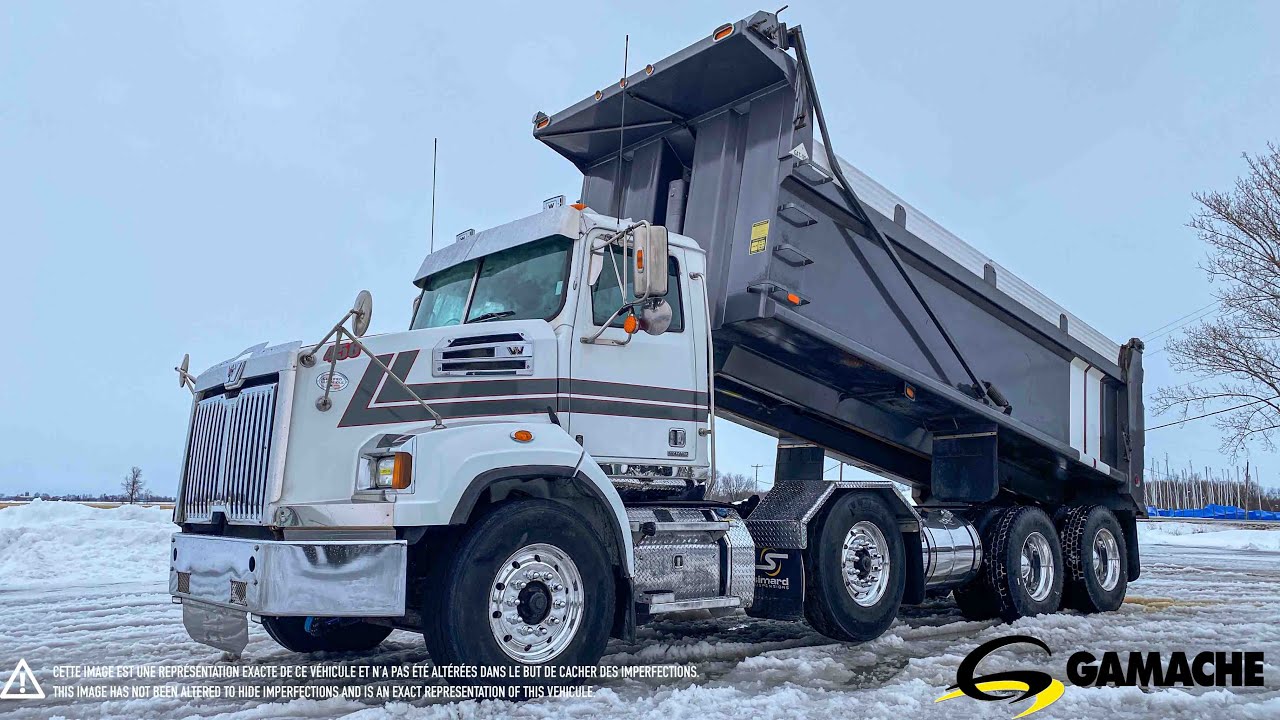 C-29273 WESTERN STAR 4700SB BENNE BASCULANTE CAMION DOMPEUR 12 ROUES ...