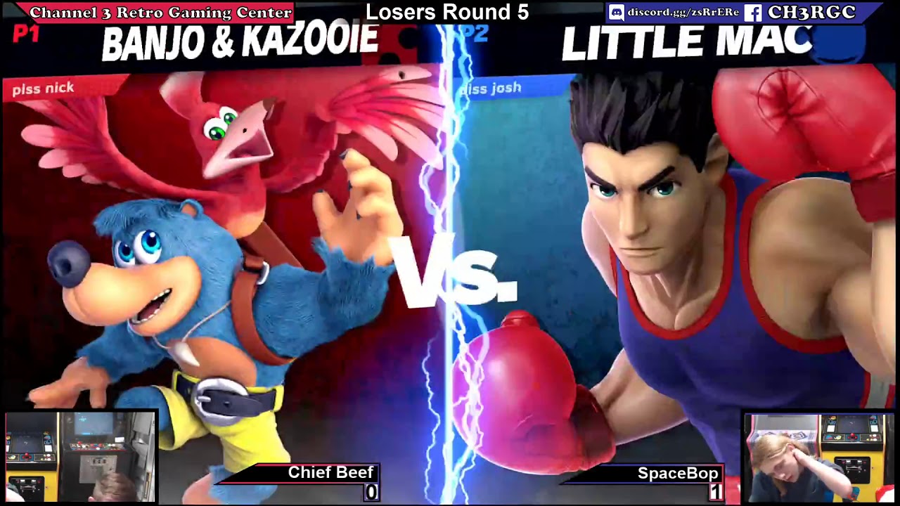 Channel 3 RGC - Chief Beef(Banjo&Kazooie) vs. SpaceBop(Little Mac ...