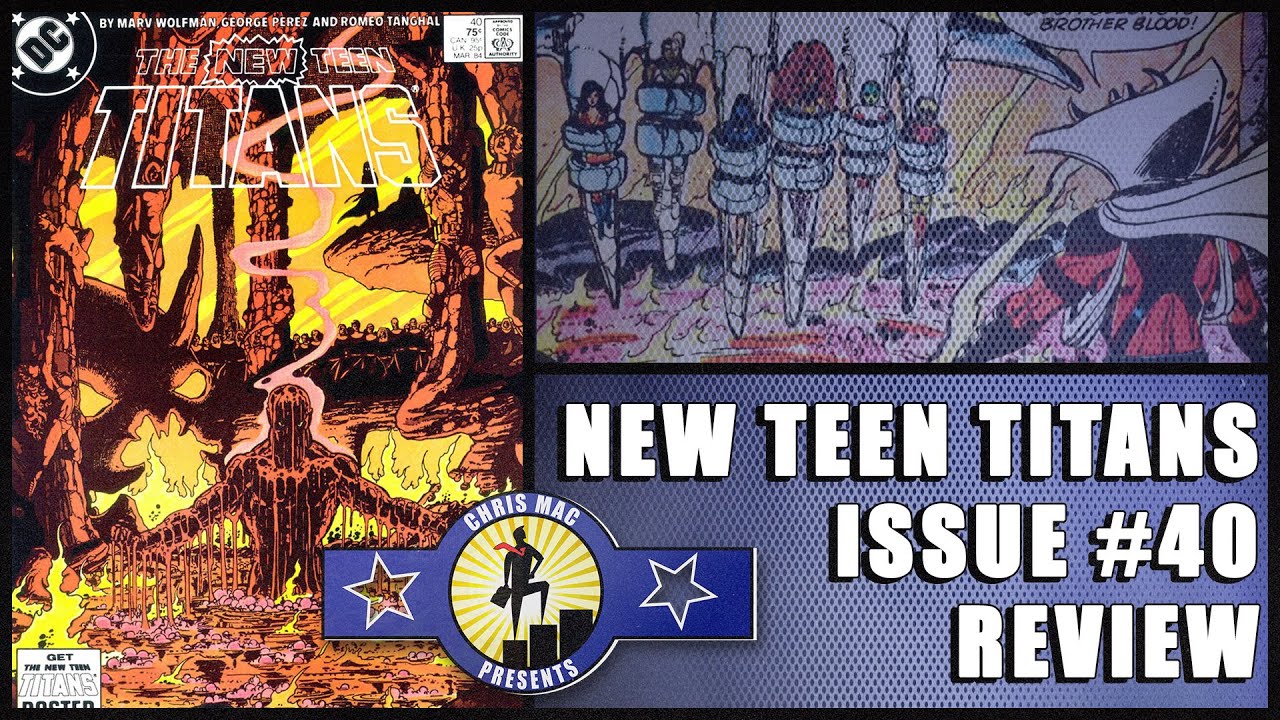 New Teen Titans 40 DC Comics 1984 Review - Prelude to The Judas ...